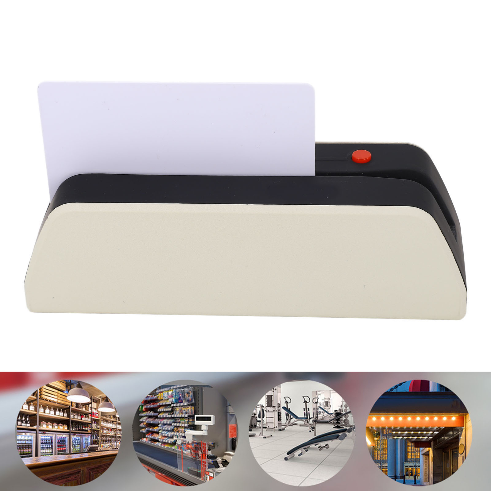 BT MSR Magnetic Stripe Reader 3 Track Magstripe Swipe Card Reader With ...