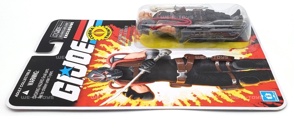 G.I. Joe Cobra Eel Squad Leader Guillotine Action Figure 2017 Hasbro ...