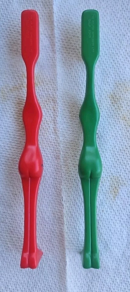 Vintage Novelty His & Her Toothbrush Set | eBay