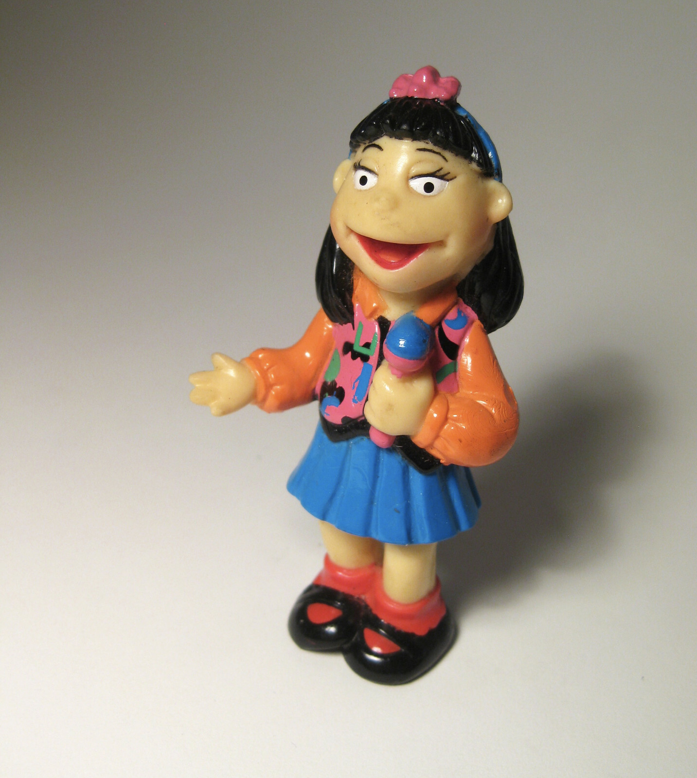 1993 PUZZLE PLACE * JULIE WOO * PVC FIGURE - Asian Muppets Sesame ...