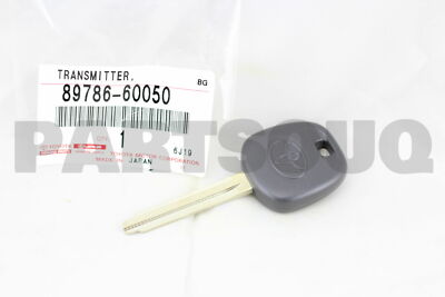 8978660050 Genuine Toyota TRANSMITTER, TRANSPONDER KEY SUB 89786-60050 ...