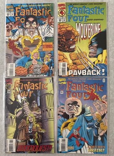 Fantastic Four 393 395 396 397 Wolverine Ant Man The Watcher Marvel ...