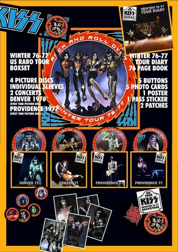 Kiss Rock N Roll Over Vinyl Picture Disc 4 Lp Box Set , Amazing !!! | eBay