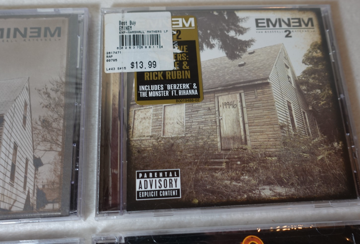 Eminem Slim Shady Marshall Mathers 8 Mile Soundtrack SEALED 4 CD Lot | eBay