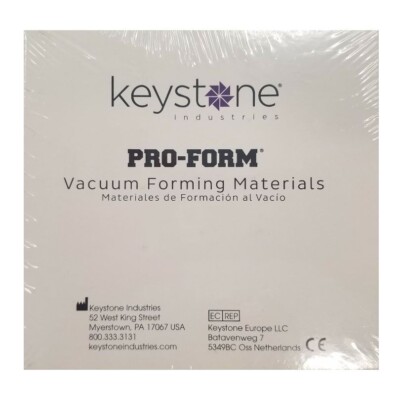 *12-Sheets* Keystone Pro-Form Vacuum Forming Material Niteguard Clear ...
