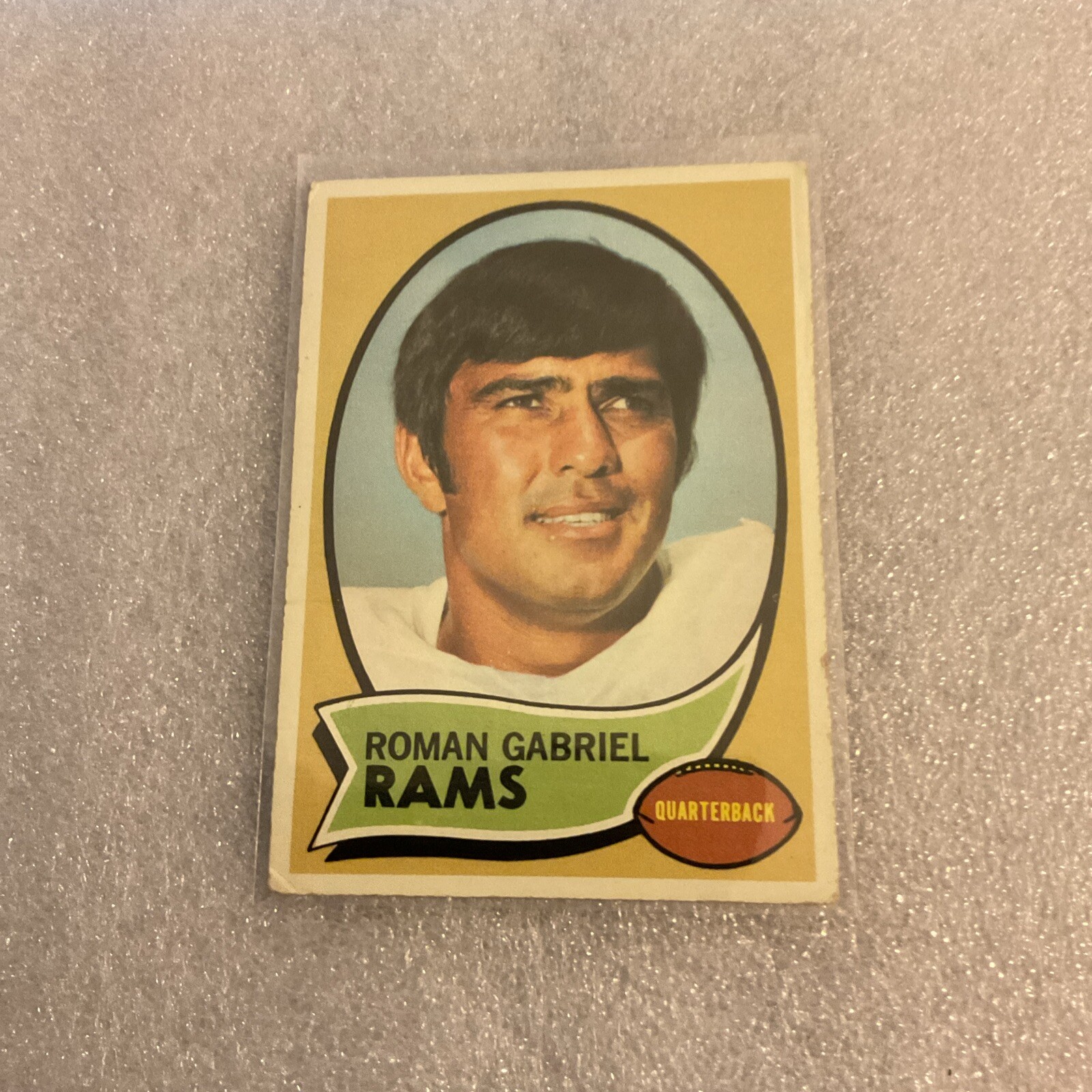 1970 TOPPS # 100 ROMAN GABRIEL FOOTBALL CARD | eBay