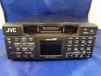PLAY NTSC PAL DVCAM MiniDV Mini DV Tapes w/ JVC BR-DV6000U Player ...