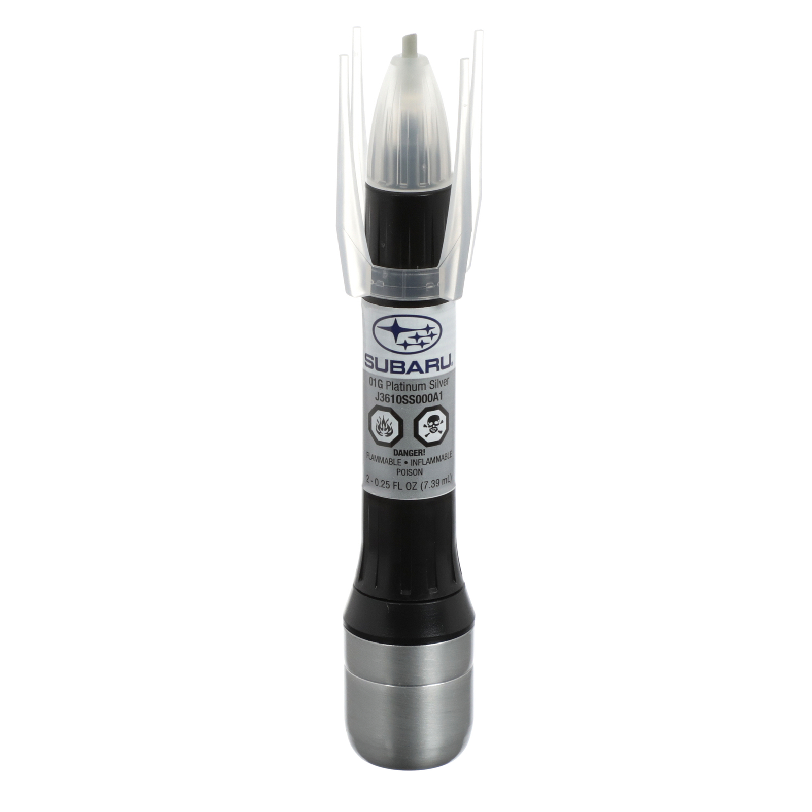 Genuine Subaru OEM Touch Up Paint Pen Platinum Silver Metallic 01G ...