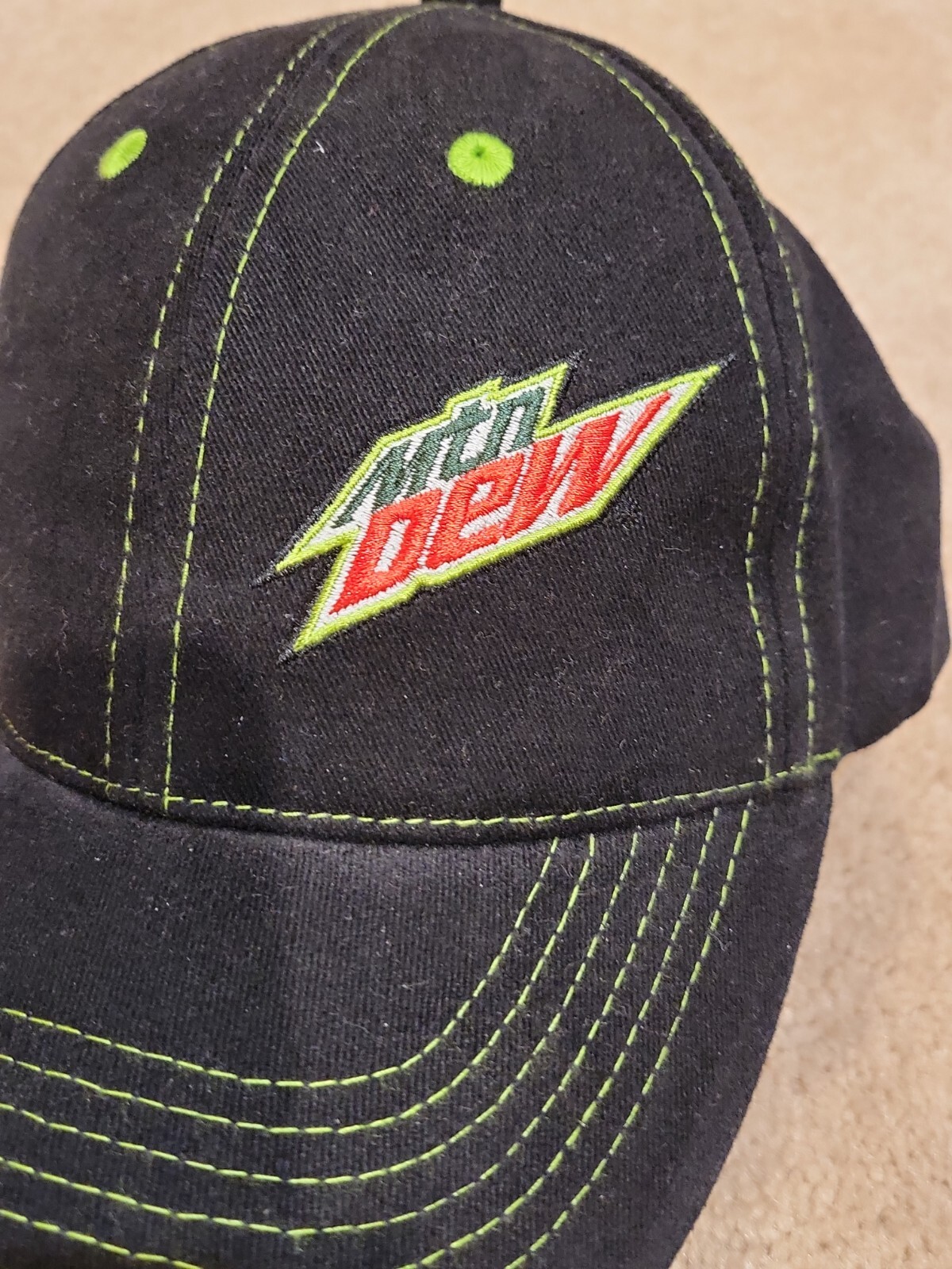 mountain dew soda gear snapback hat - Gem