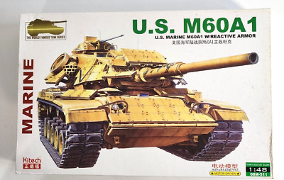 Kitech Famous Tank Series | U.S. M60A1 1:48 Scale Model Kit | eBay