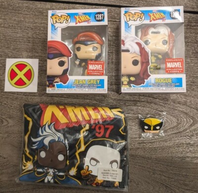 Funko Pop Marvel X-Men '97 Marvel Collector Corps Box Size M Rogue Jean ...