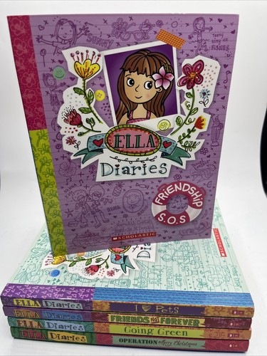 Ella Diaries 5 Books Bulk Lot Sale Autographed By Meredith Costain ...
