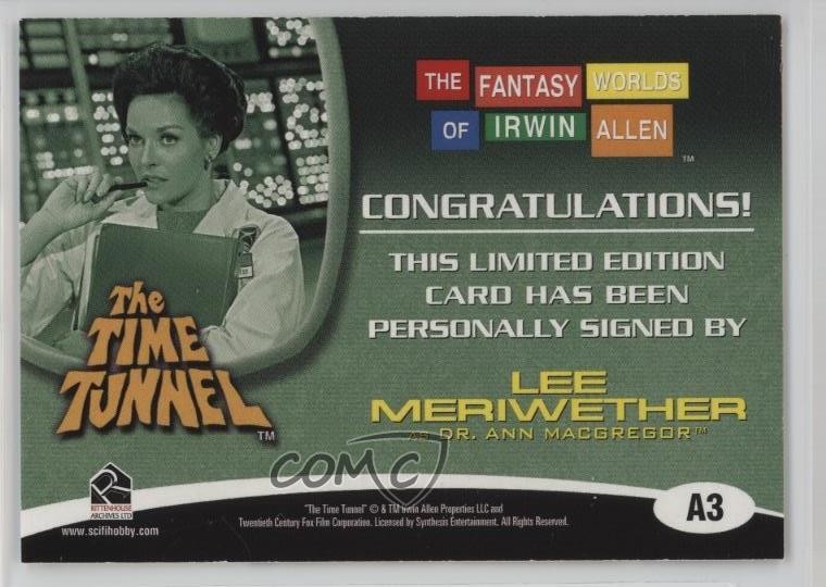 2004 The Fantasy Worlds of Irwin Allen Lee Meriwether Dr Ann MacGregor ...