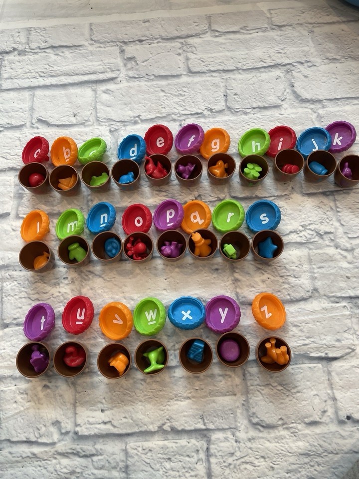 Learning Resources Alphabet Acorns Activity Set Letters Sorting ...