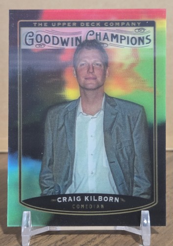 2019 UD Goodwin Champions Craig Kilborn 3D Lenticular Splash Of Color ...