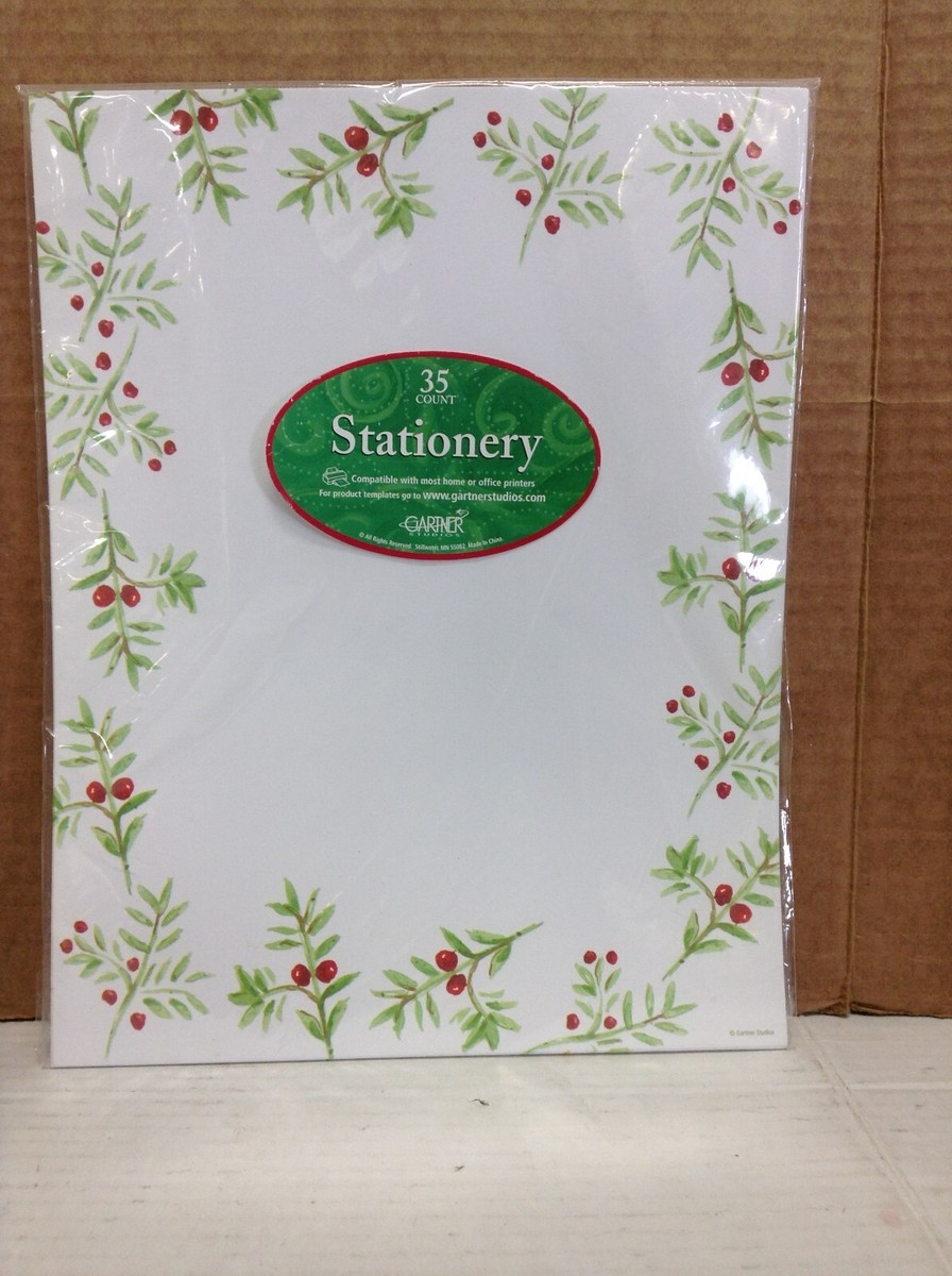 Christmas Border Computer Paper