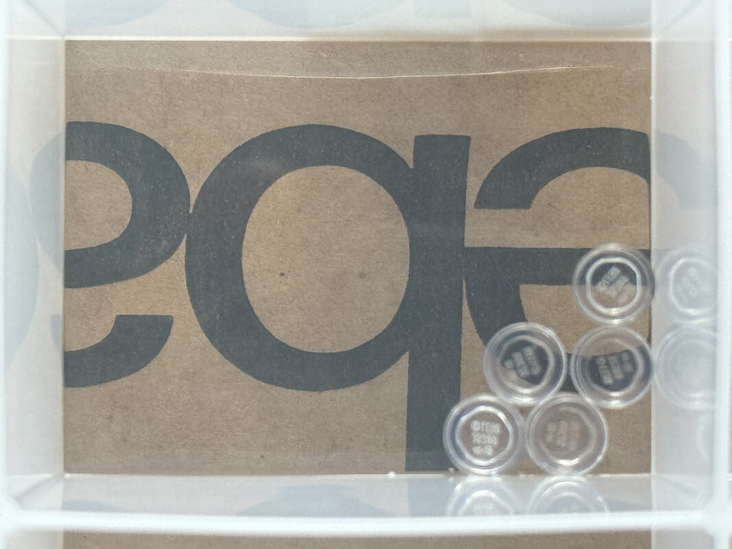 LEGO Parts - Trans-Clear Tile, Round 1 x 1 - No 98138 - QTY 5 | eBay