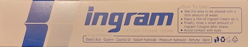 1-12 Ingram Cool Lather Brush Shaving Cream/Gel/Foam~Smooth Shave Skin ...
