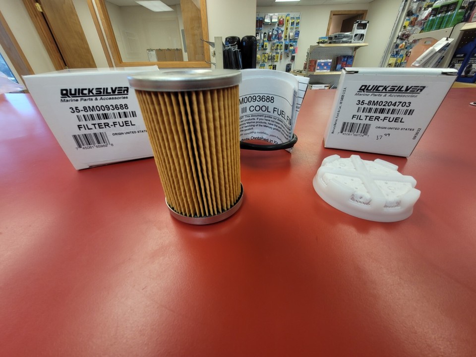 OEM Mercury Gen 3 Fuel Module Filter Kit 35-8M0093688 & 8M0204703 - NEW ...