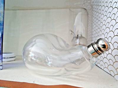 Handblown Murano Wine bottle / pear shape made in Italy | eBay