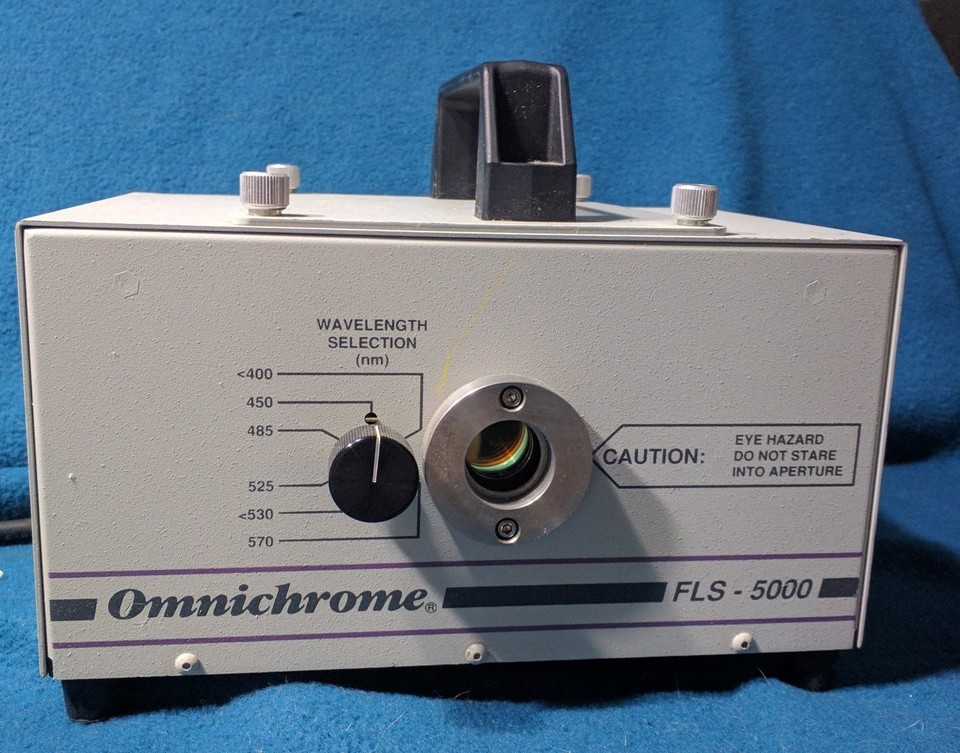Omnichrome FLS 5000 Forensic Light Source Alternative Light Source | eBay