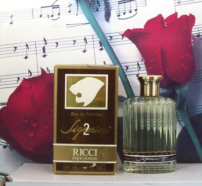 Nina Ricci Pour Homme Signoricci 2 EDT Splash 1.7 FL. OZ. WB. Vintage ...