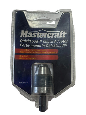 1/4" Hex Shank Keyless Drill Chuck Quick Change Bit Driver Convertor ...