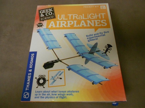 Geek & Co Ultra Light Airplanes Kit - Build five Glider Models - Ages 8 ...