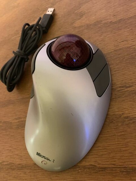 Microsoft Trackball Explorer 1.0 USB Ps2 Ergonomic Mouse X05-87473 for ...