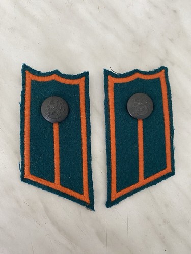 WW2 Finnish Finland m36-39 Tunic Rank Collar Patches Border Troops NCO ...