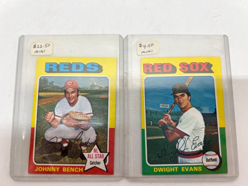 Lot of 14 1975 Topps Mini Baseball Cards | eBay