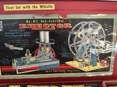 VINTAGE! Erector Set W/Metal Case And Original Instructions. Rare Find ...
