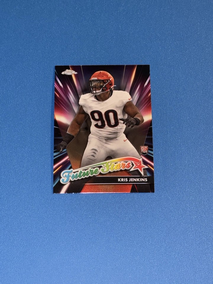 2024 Topps Chrome Future Stars Kris Jenkins Rookie RC #FS-23 Cincinnati ...