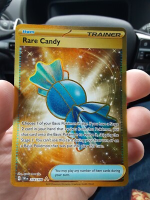 Pokémon Scarlet & Violet Rare Candy Gold Secret 256/198 | eBay