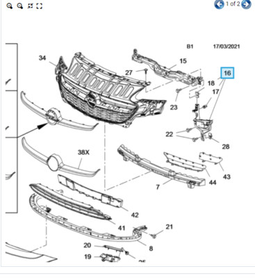 GENUINE VAUXHALL CORSA F/N/S AND F/O/S BRACKETS | eBay UK