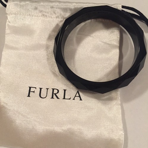 Authentic Furla Bangle Black Small Accessory Jewellery | eBay