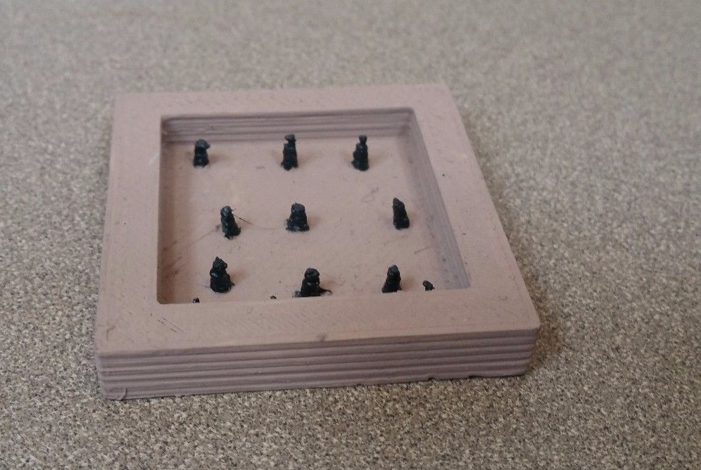 Dungeon decorations Spiked pit floor tile. Painted. | eBay