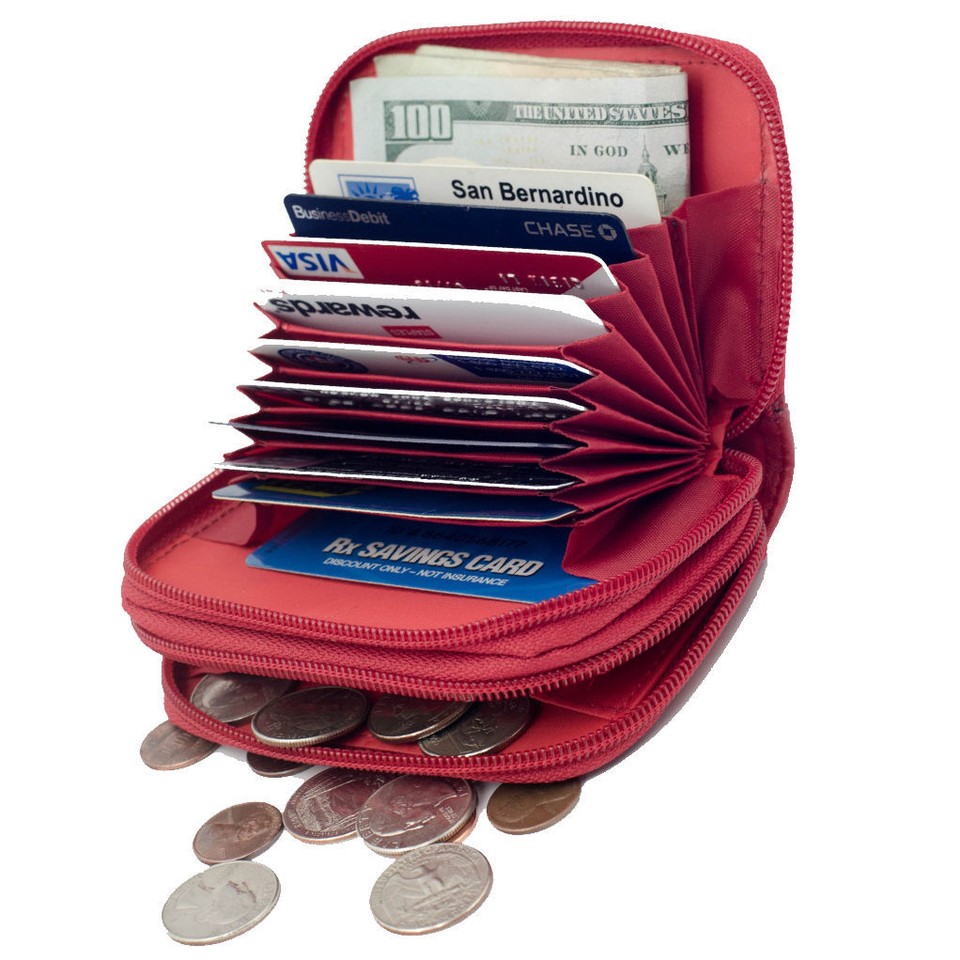 RFID Genuine Leather Credit Card Holder Accordion Wallet | eBay