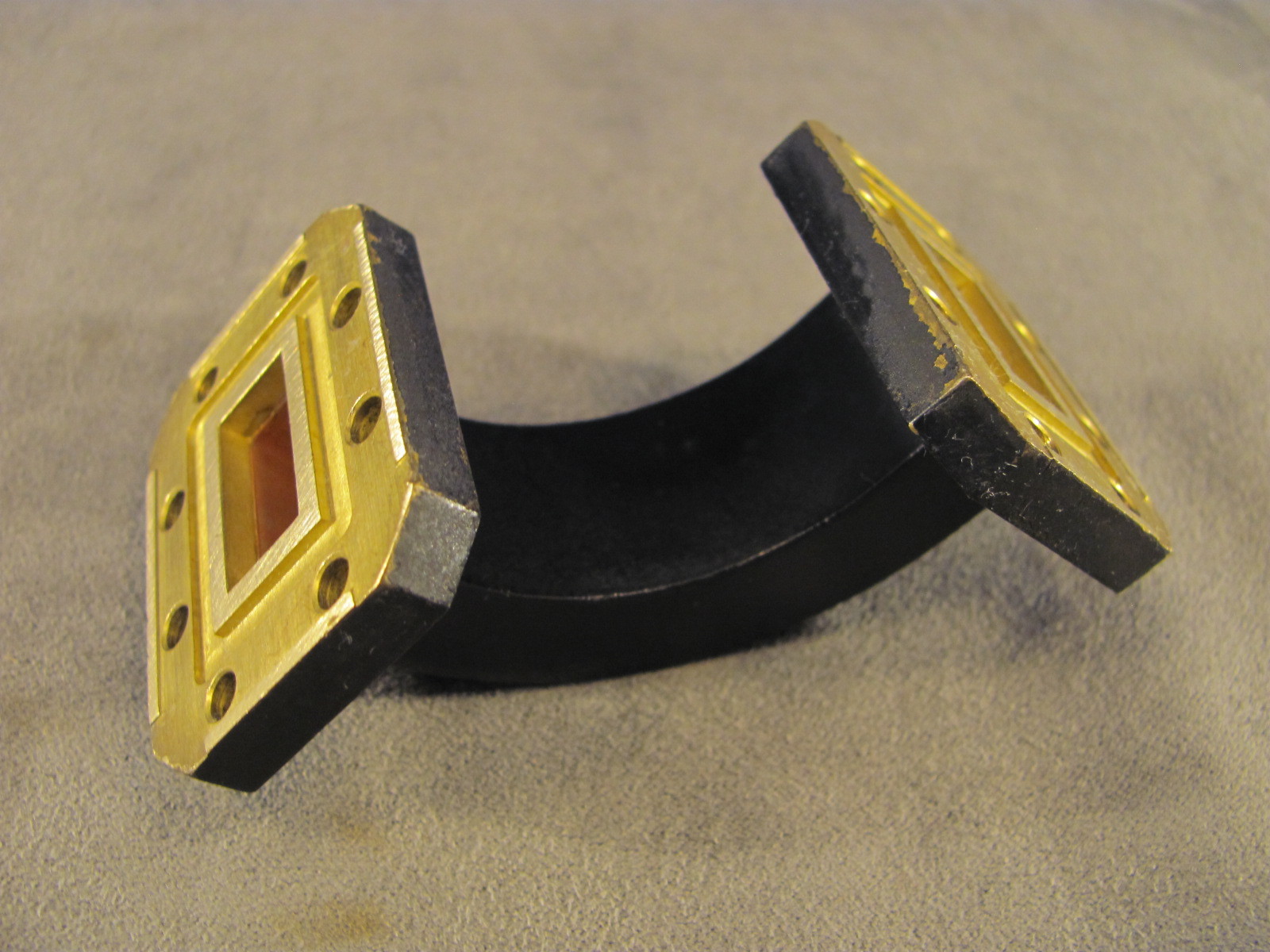 Waveguide WR75 Ku-Band Sweep E-bend (A)1.75"x(B)1.75" CPRG both ends | eBay