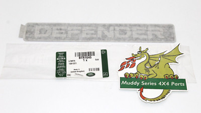 Genuine Land Rover Defender Bonnet Decal Logo BTR1045 | eBay UK