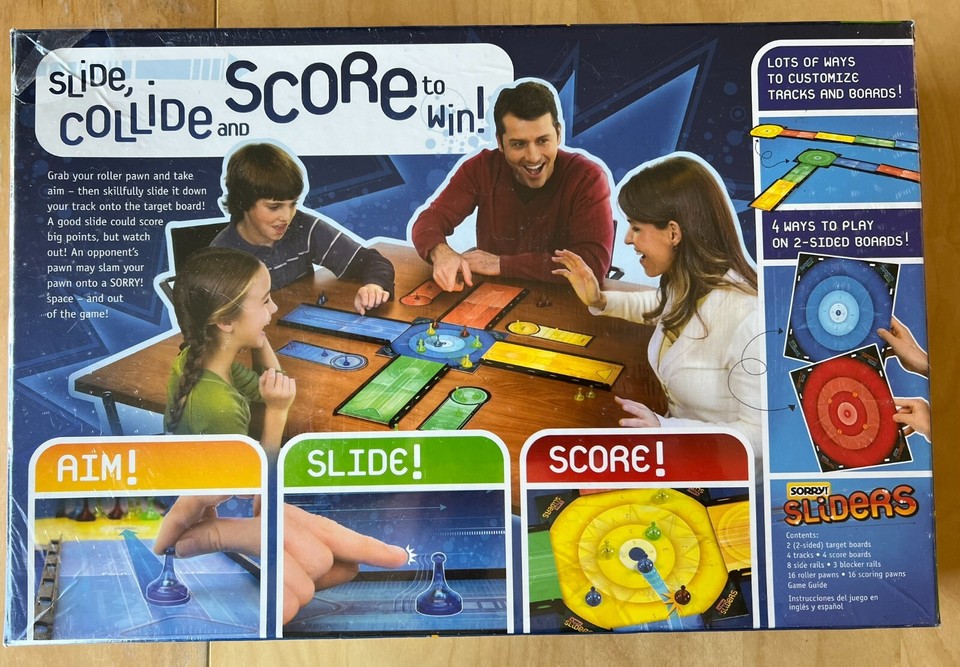 Sorry Sliders Parker Brothers Family Game -- SEALED NEW!!! | eBay