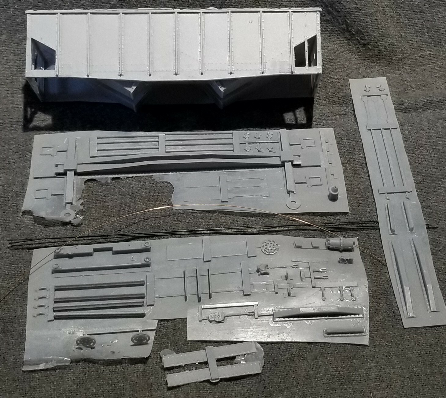 LMH Funaro F&C 8050 PENNSYLVANIA GLca 2-Bay Hopper PRR Circle Keystone ...