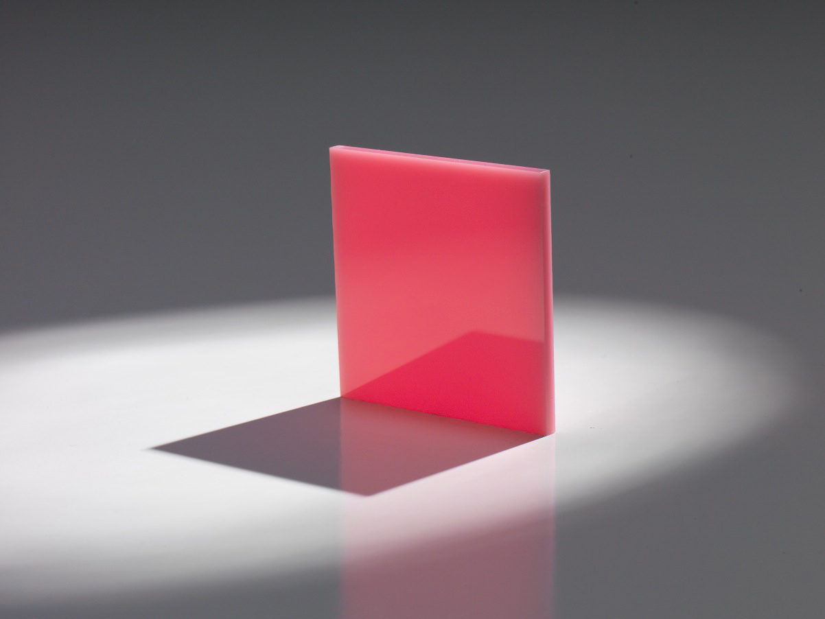 5 Sheets 1/8" 3119 Translucent Pink Cell Cast Acrylic Plexiglass 12 x ...
