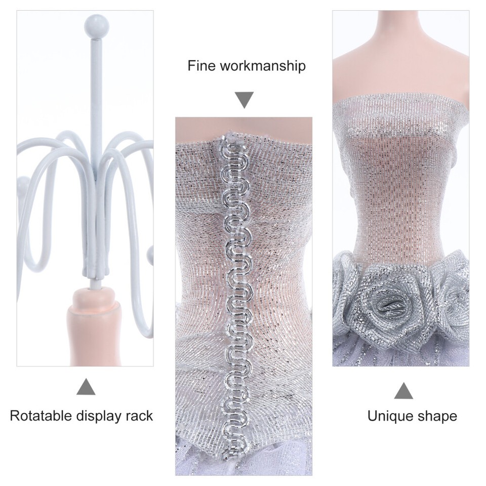 Jewelry Doll Earring Mannequin Display Rack Necklace Holder Bracelet ...