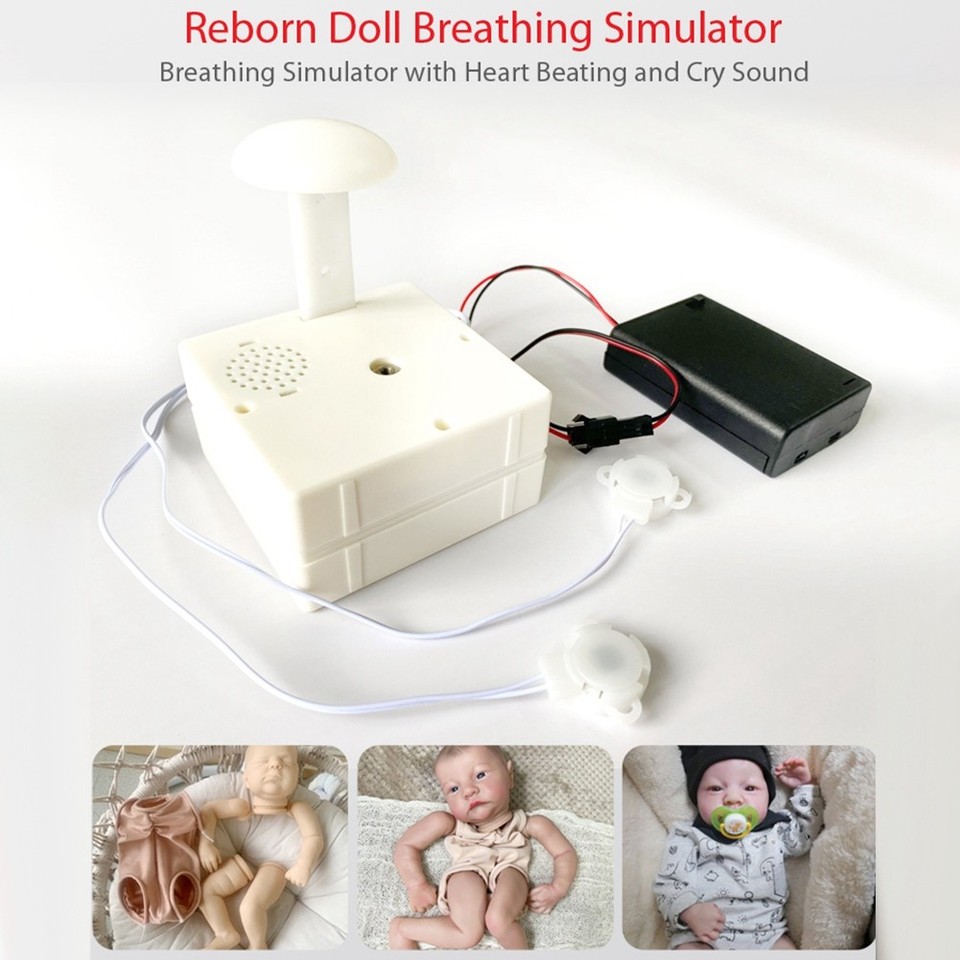 Doll Breathing Simulator Heart Beating with Cry and Smile Sound for8846 ...