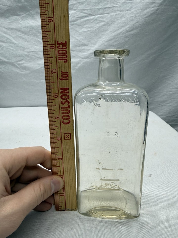 Large Embossed 8' "The Owl Drug Co" Pictorial Owl Antique Bottle San ...