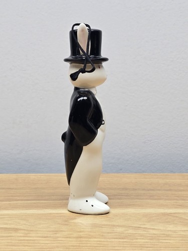 Vintage Top Hat Bunny Rabbit In Tuxedo Ornament Figure 4 1/2" Tall ...