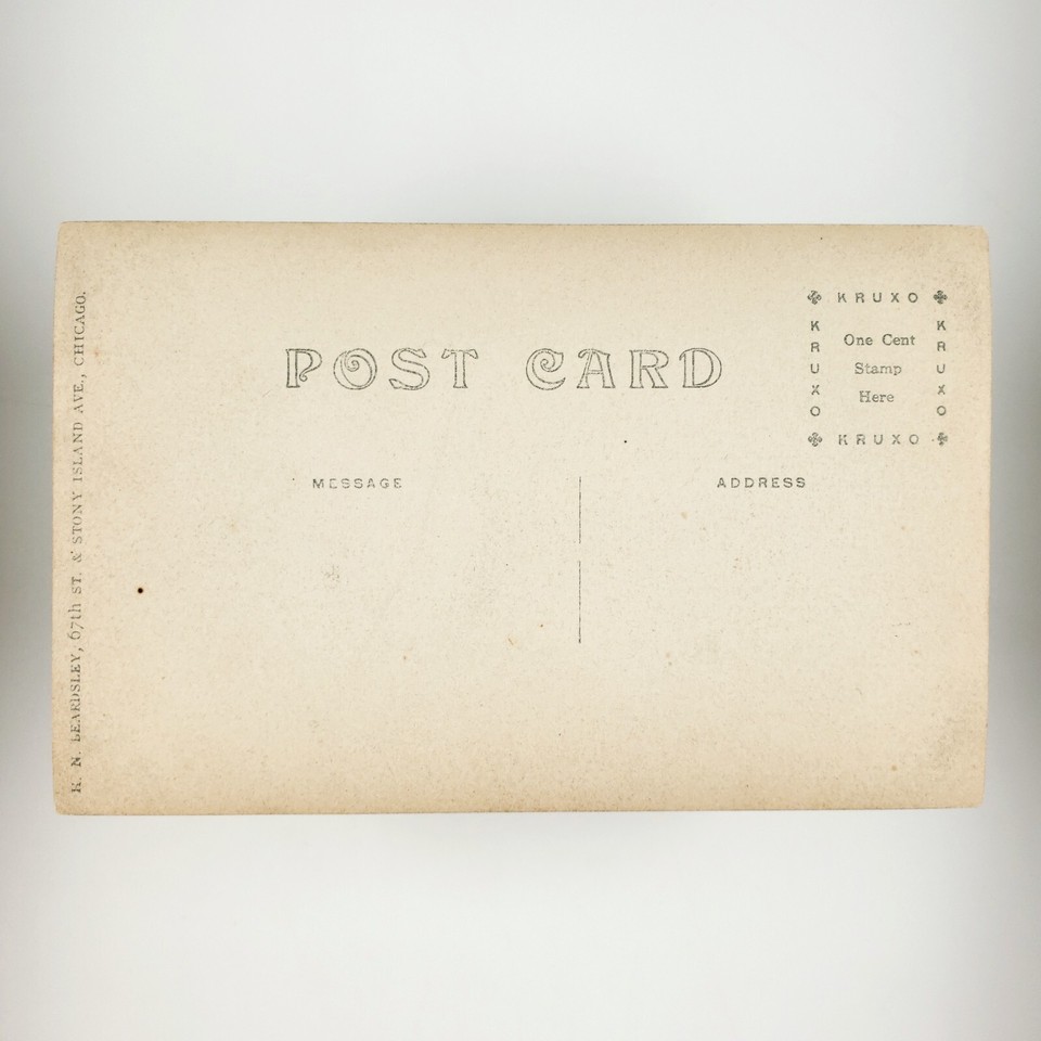 Bored Office Working Women RPPC Postcard c1910 Chicago Secretary Photo ...