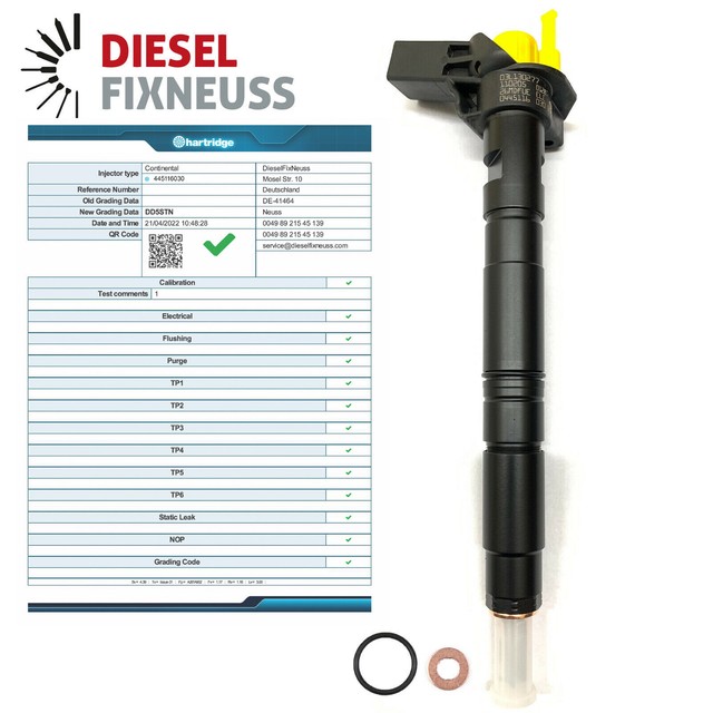 0445116030 AUDI VW 2.0 TDI Bosch Injector 03l130277 0445116011 for sale ...