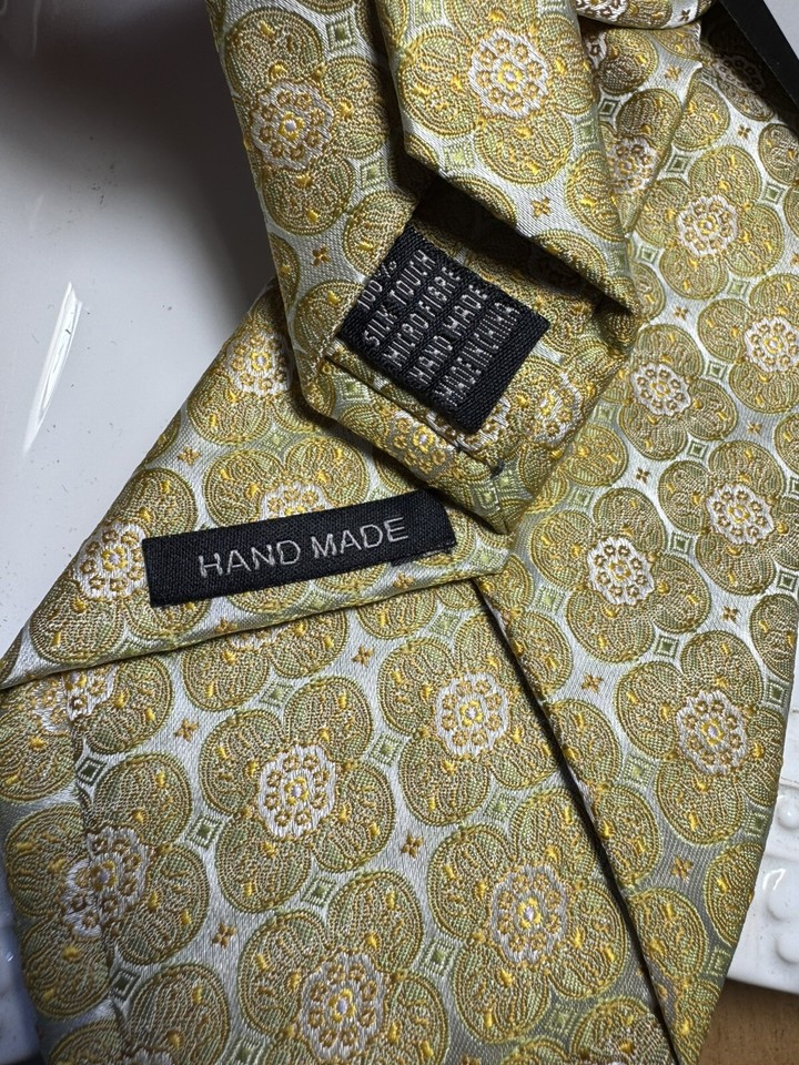 NWT IMANI UOMO MULTI COLOR GEOMETRIC STYLE PRINT SILK TOUCH NECK TIE ...